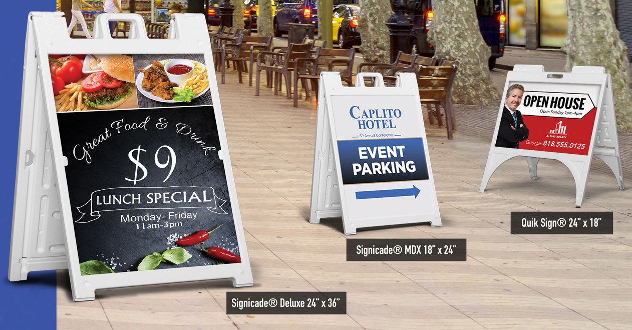 Sidewalk Signs – Rayco Printing Services